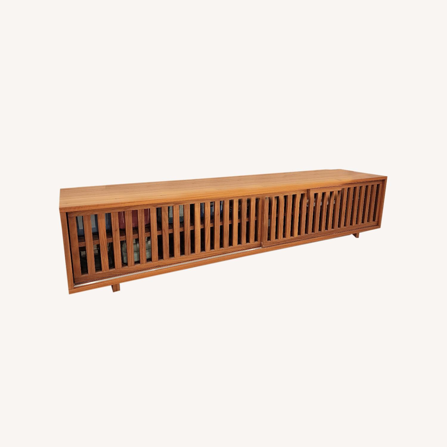 TV/Media Stand - Casterly Luka Walnut - AptDeco