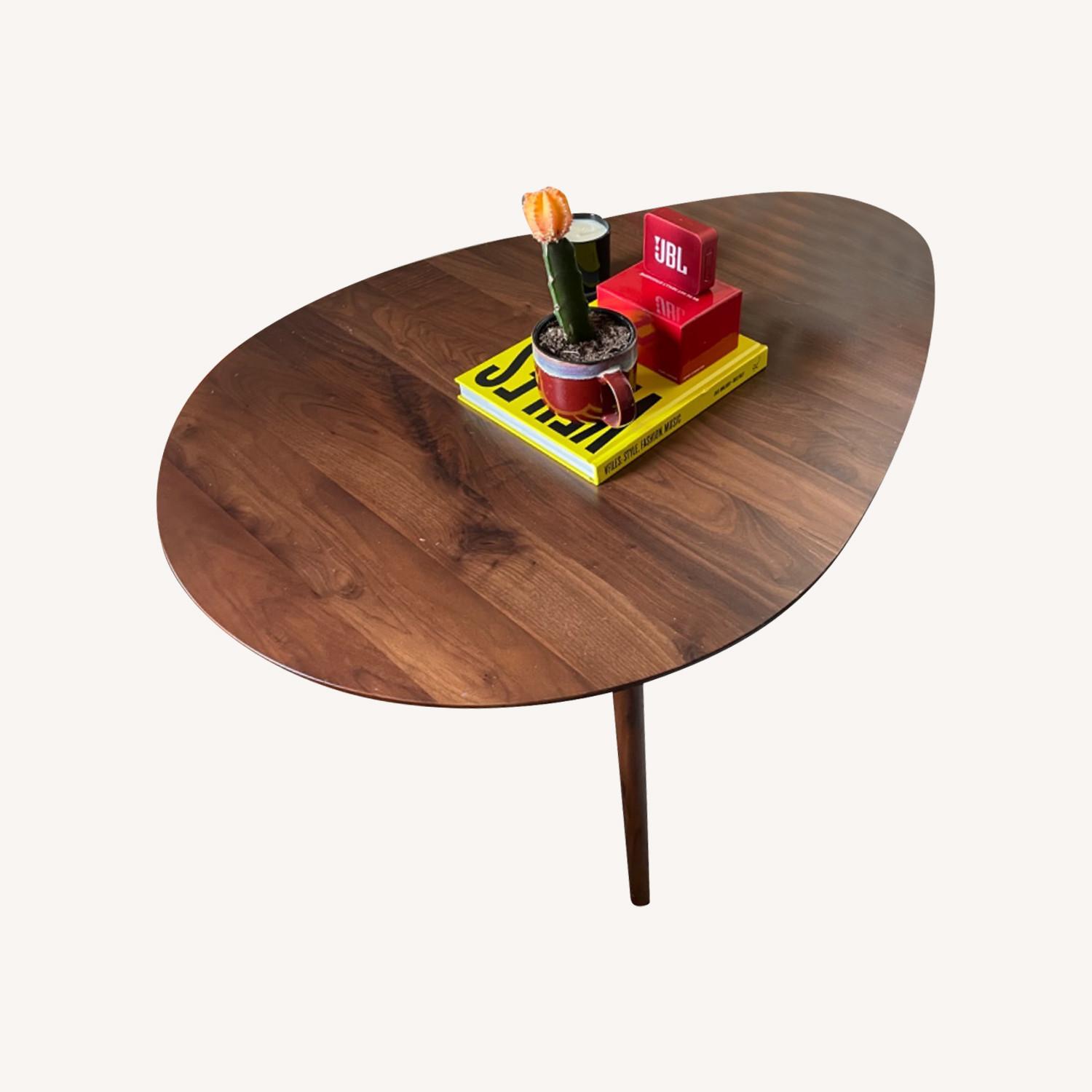 Article Amoeba Wood Coffee Table - AptDeco