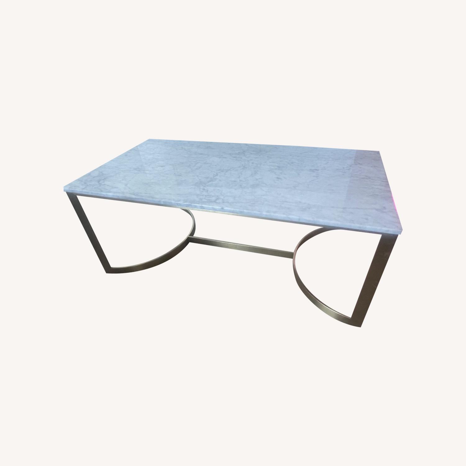 Marble Coffee Table - AptDeco