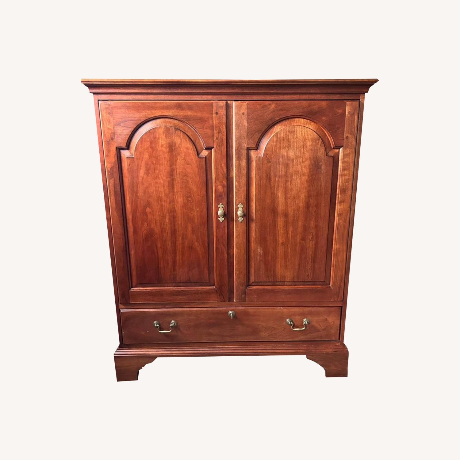 Stickley Audi & Co Vintage TV Armoire - AptDeco