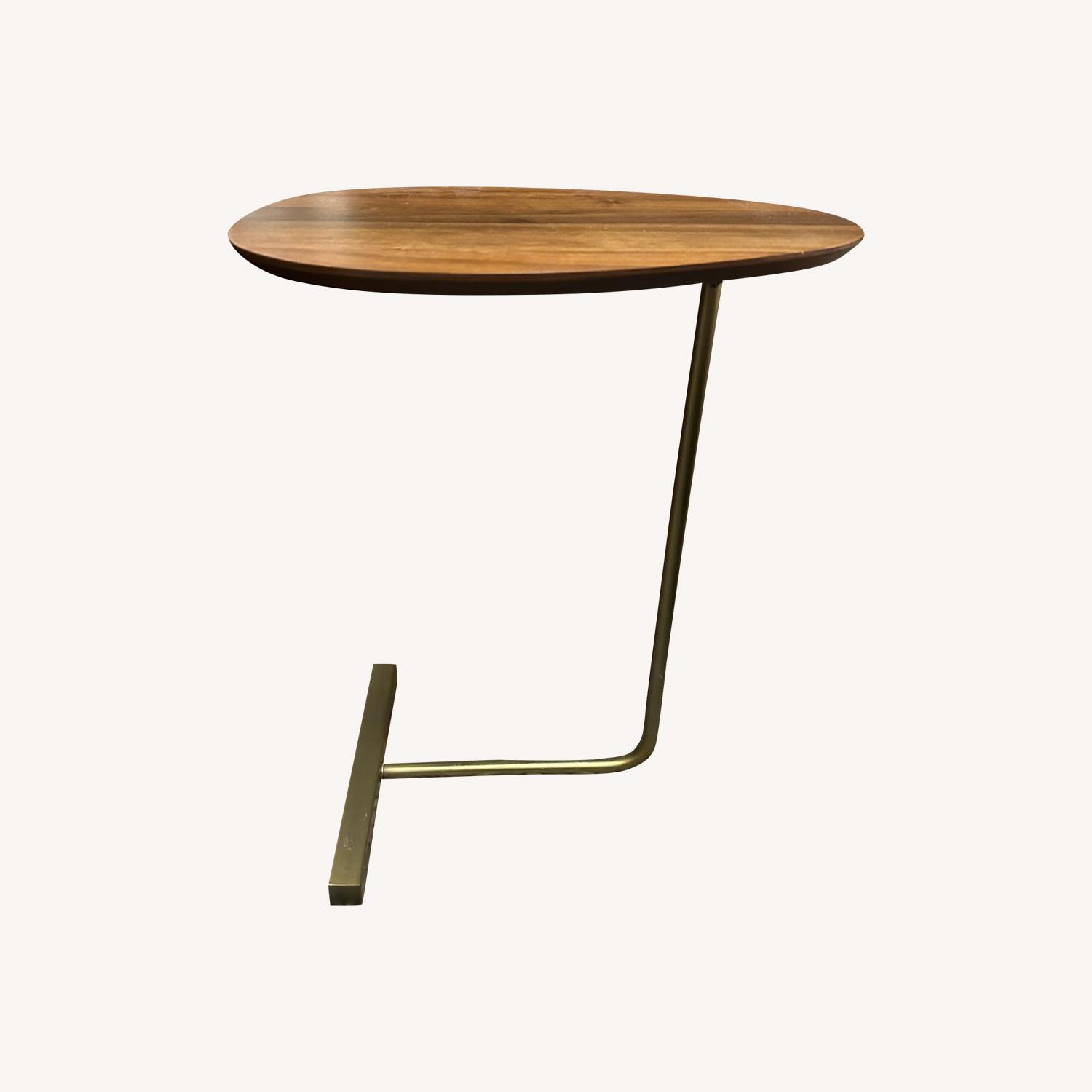 Williams Sonoma Charley Side Table Walnut - AptDeco