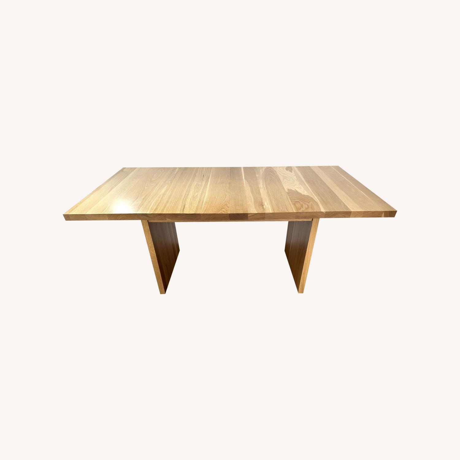 Room & Board Corbett Maple Wood Extension Dining Table - AptDeco