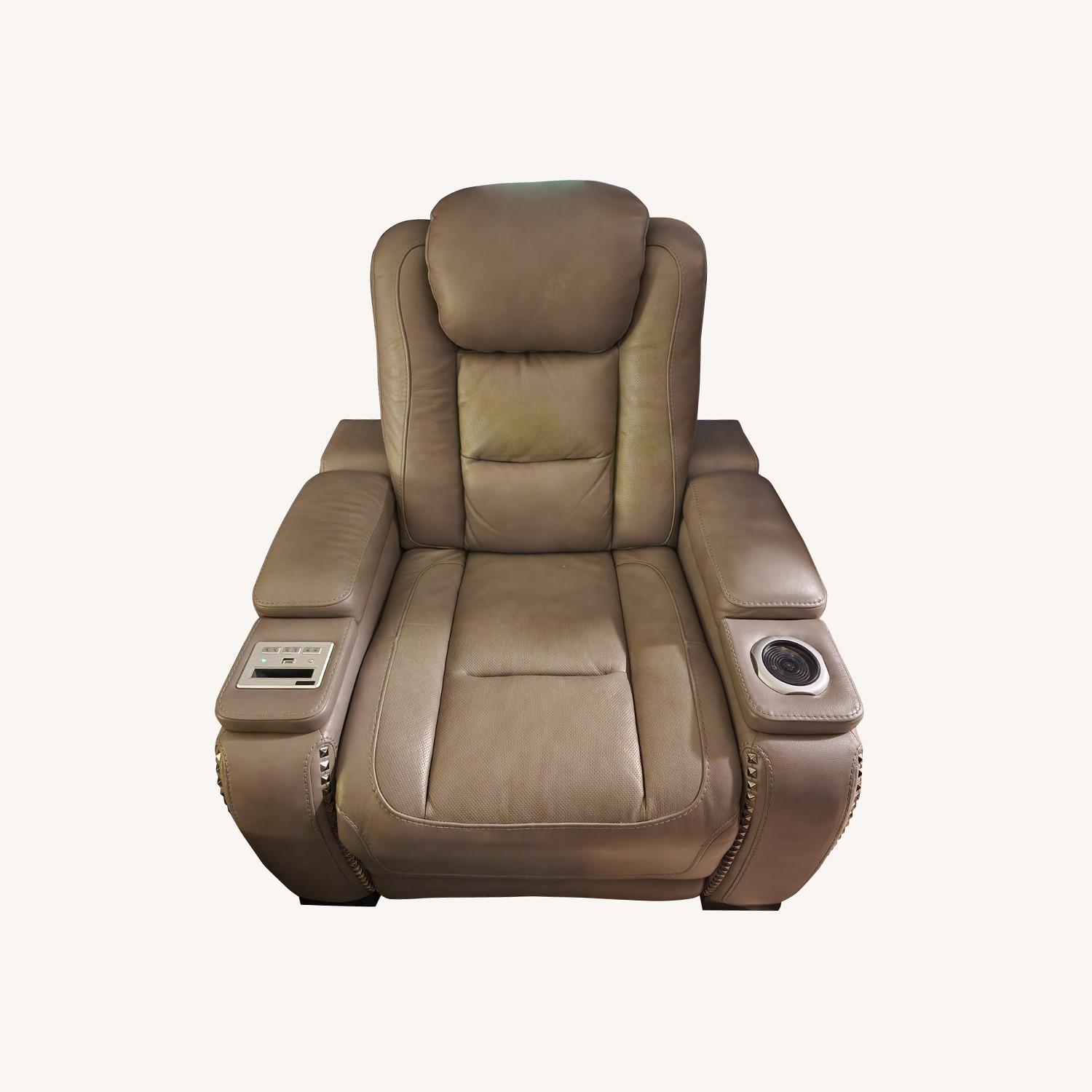 Signature Design Movie Theater Style Power Recliner - AptDeco