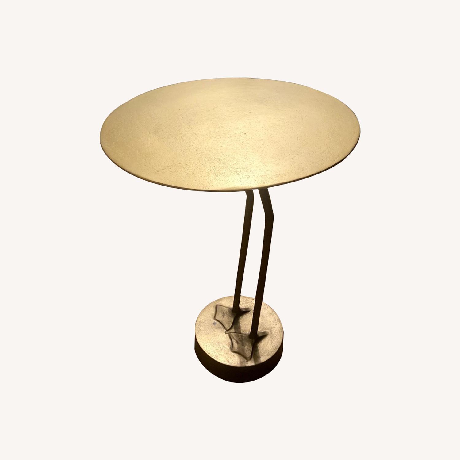 Brass outdoor side table store