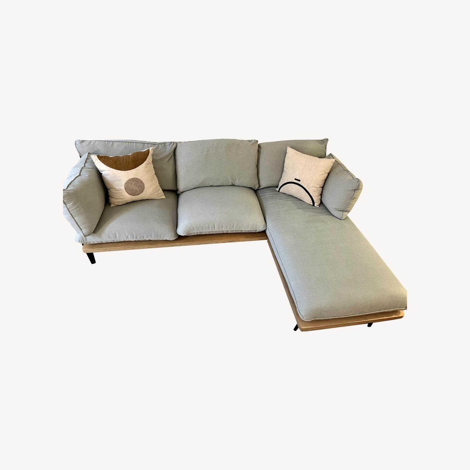 Floyd Three-Seater Sofa with Chaise - AptDeco