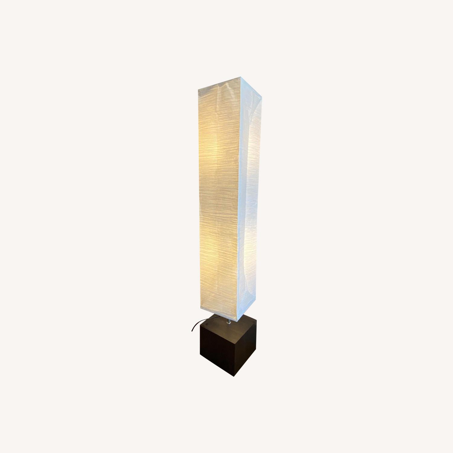Wayfair 58'' Dark Column Floor Lamp - AptDeco