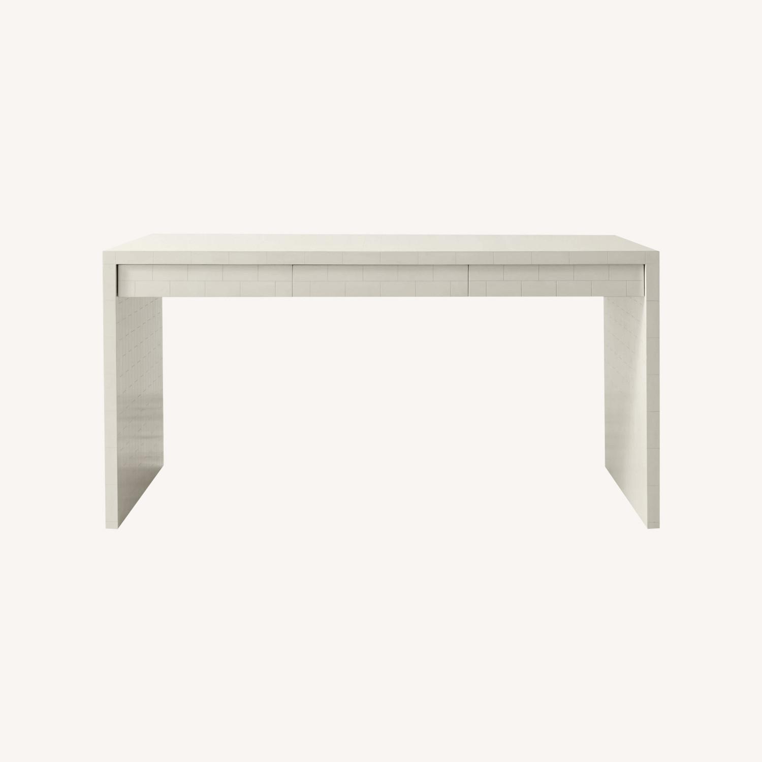 Williams Sonoma Faux Bone Desk - AptDeco