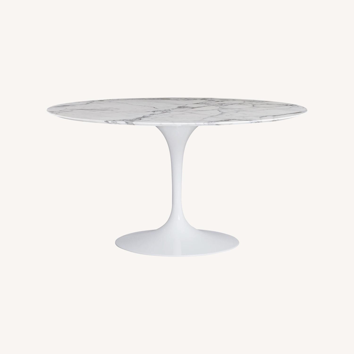 Knoll Saarinen Marble Dining Table - AptDeco