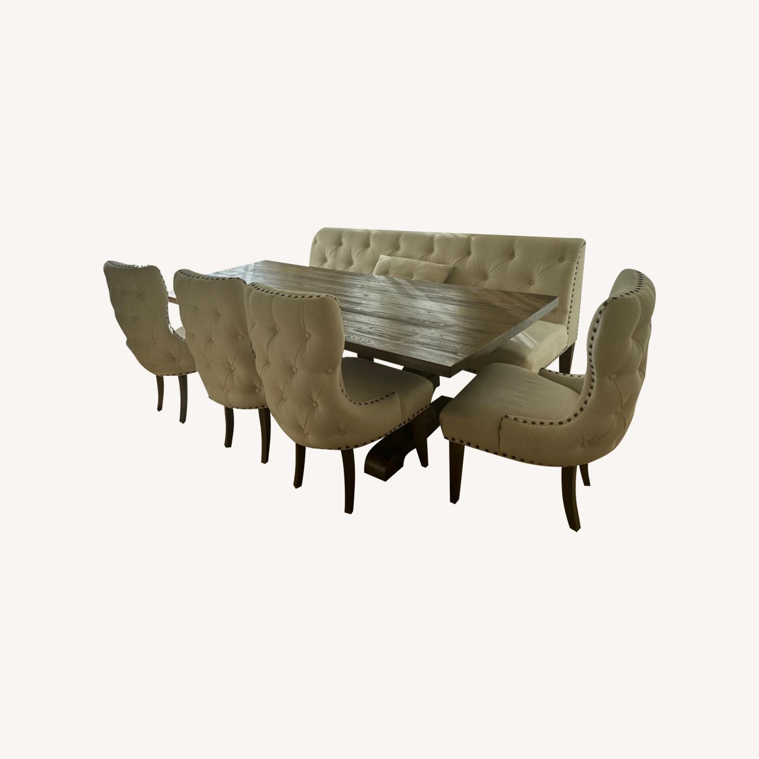 Full Dining Set Sits 8 - AptDeco