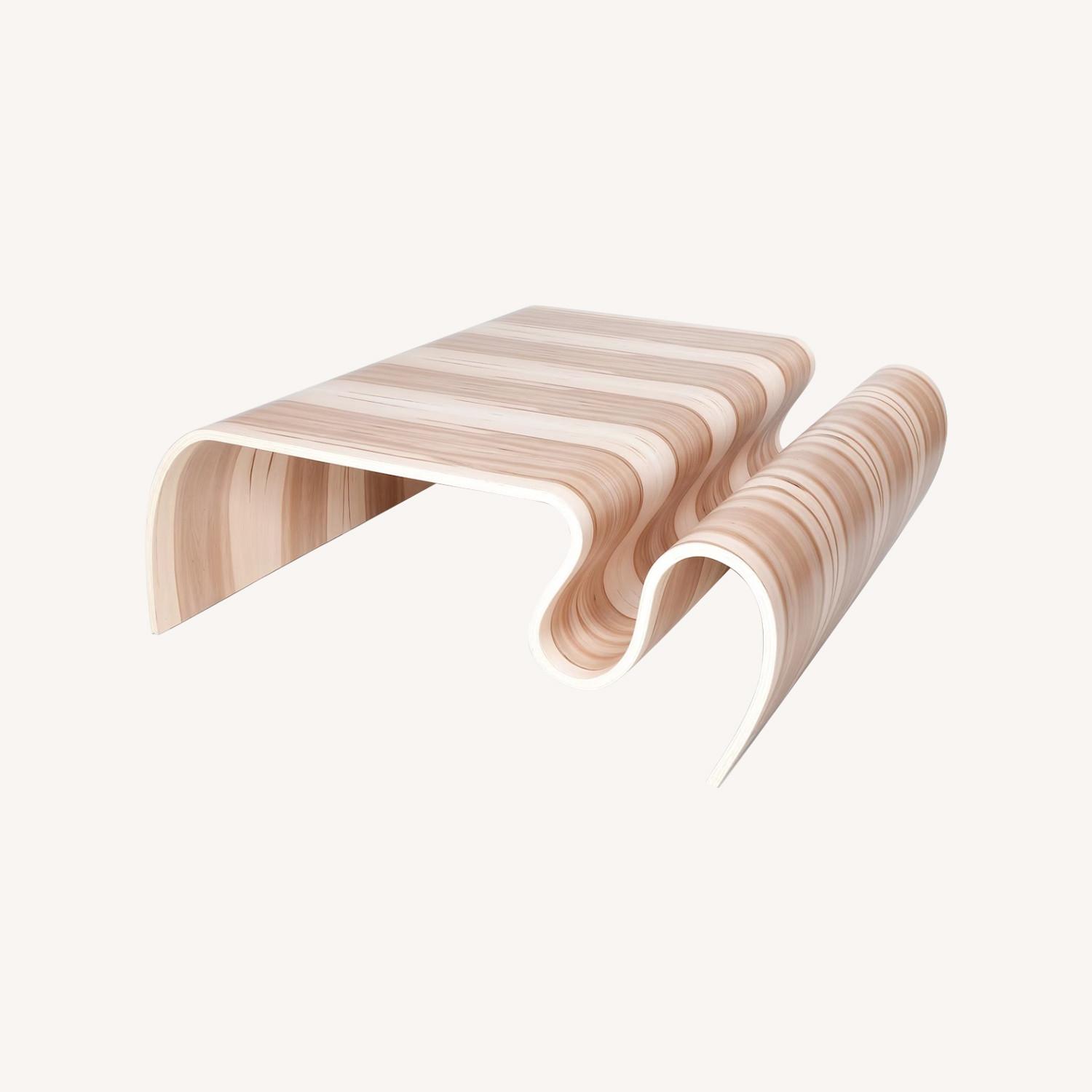 Large Crazy Carpet Table - AptDeco