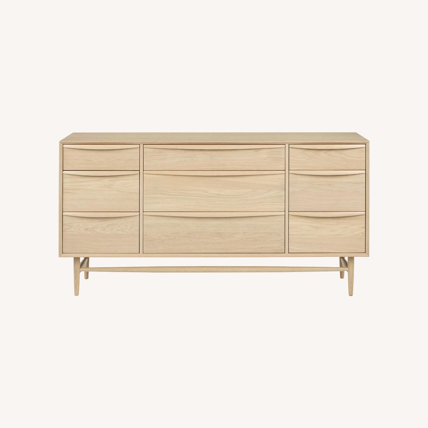 Article White Oak 9 Drawer Dresser - AptDeco