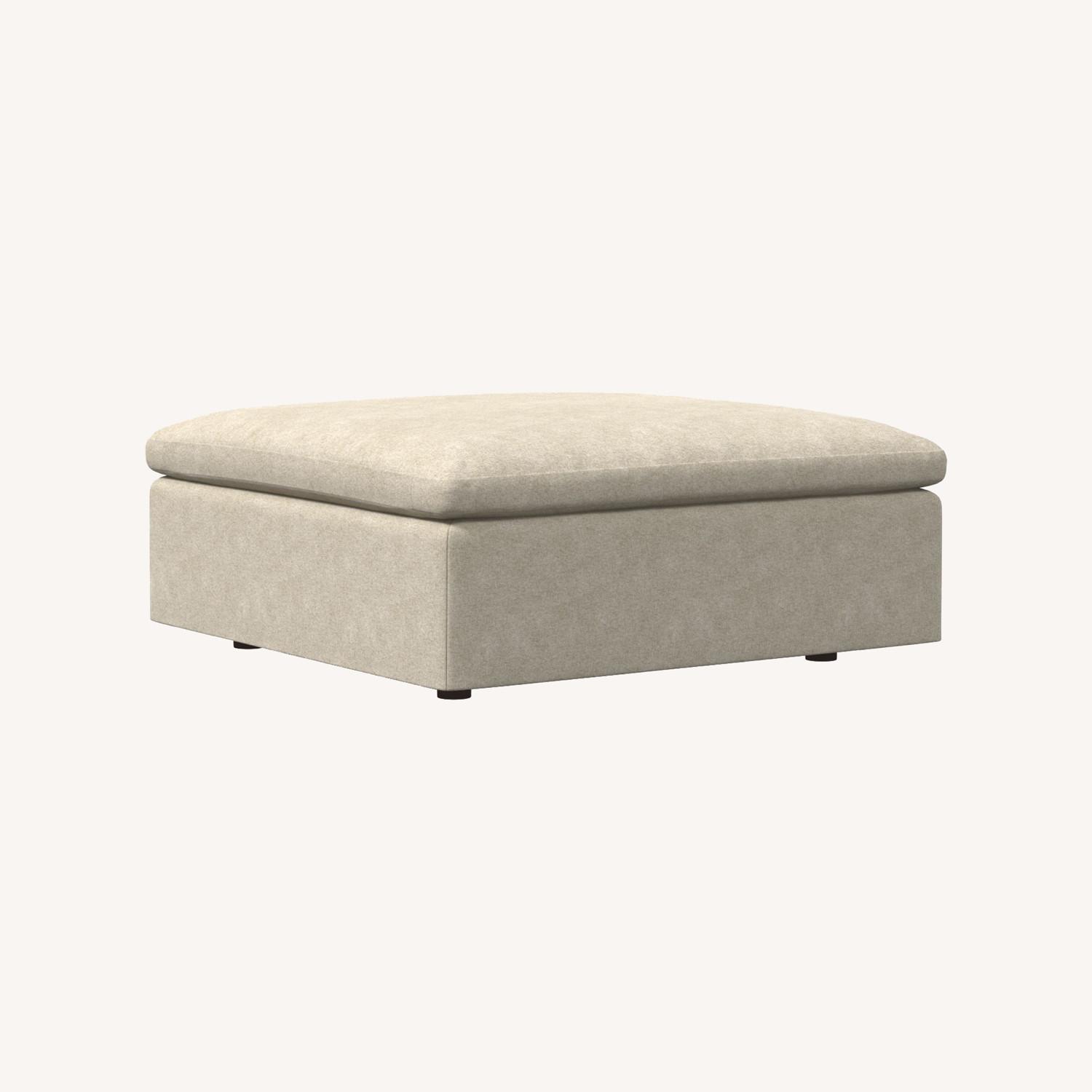 West Elm Harmony Modular Ottoman - AptDeco