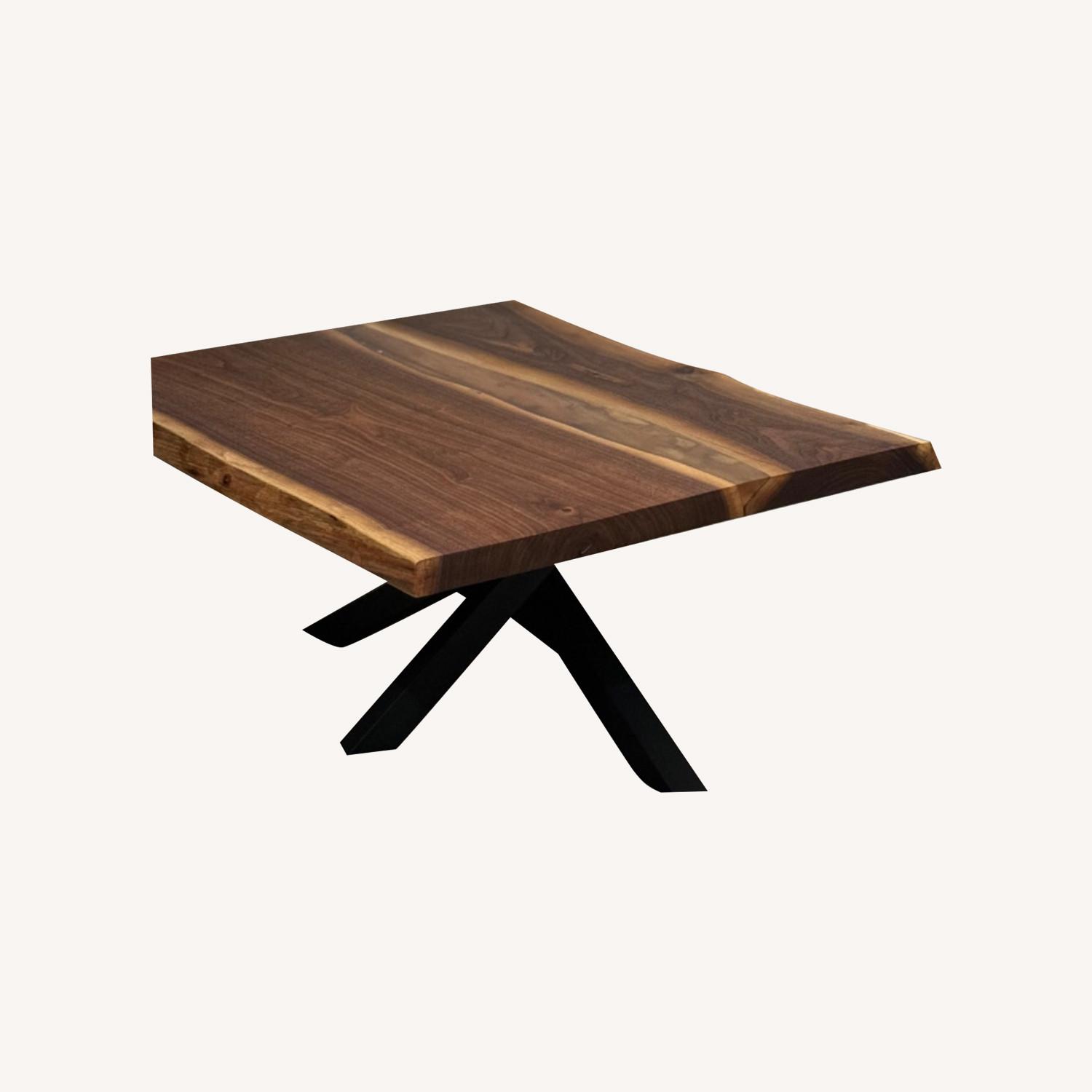 Handmade Solid Walnut Coffee Table - AptDeco