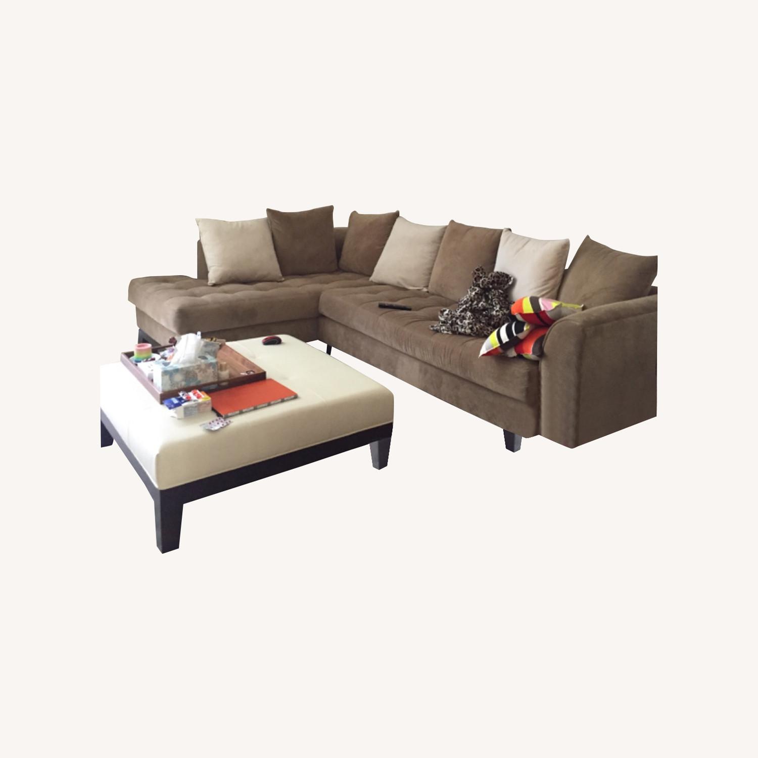 Custom Made Sectional - AptDeco