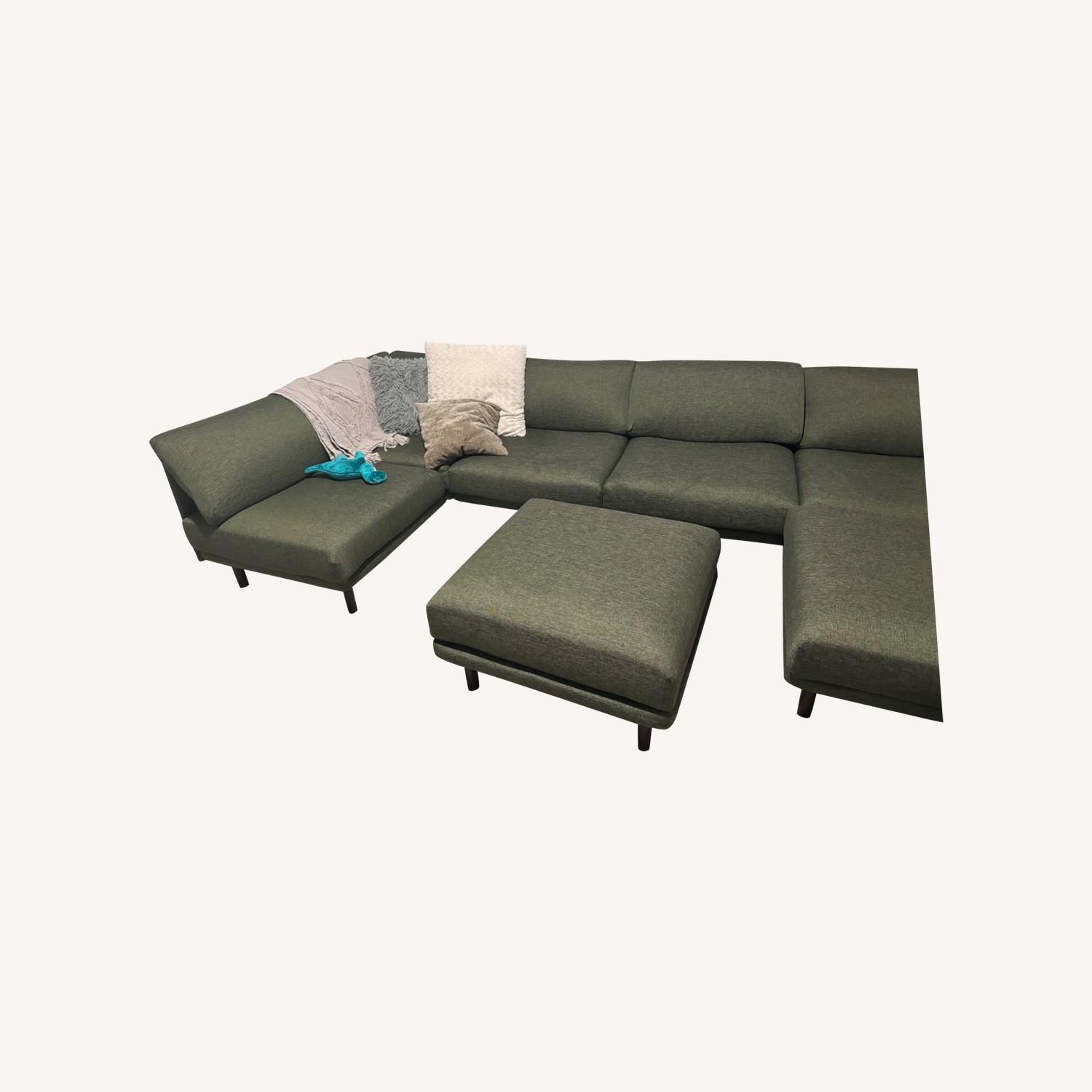 7 piece Burrow Range Modular Sectional - AptDeco