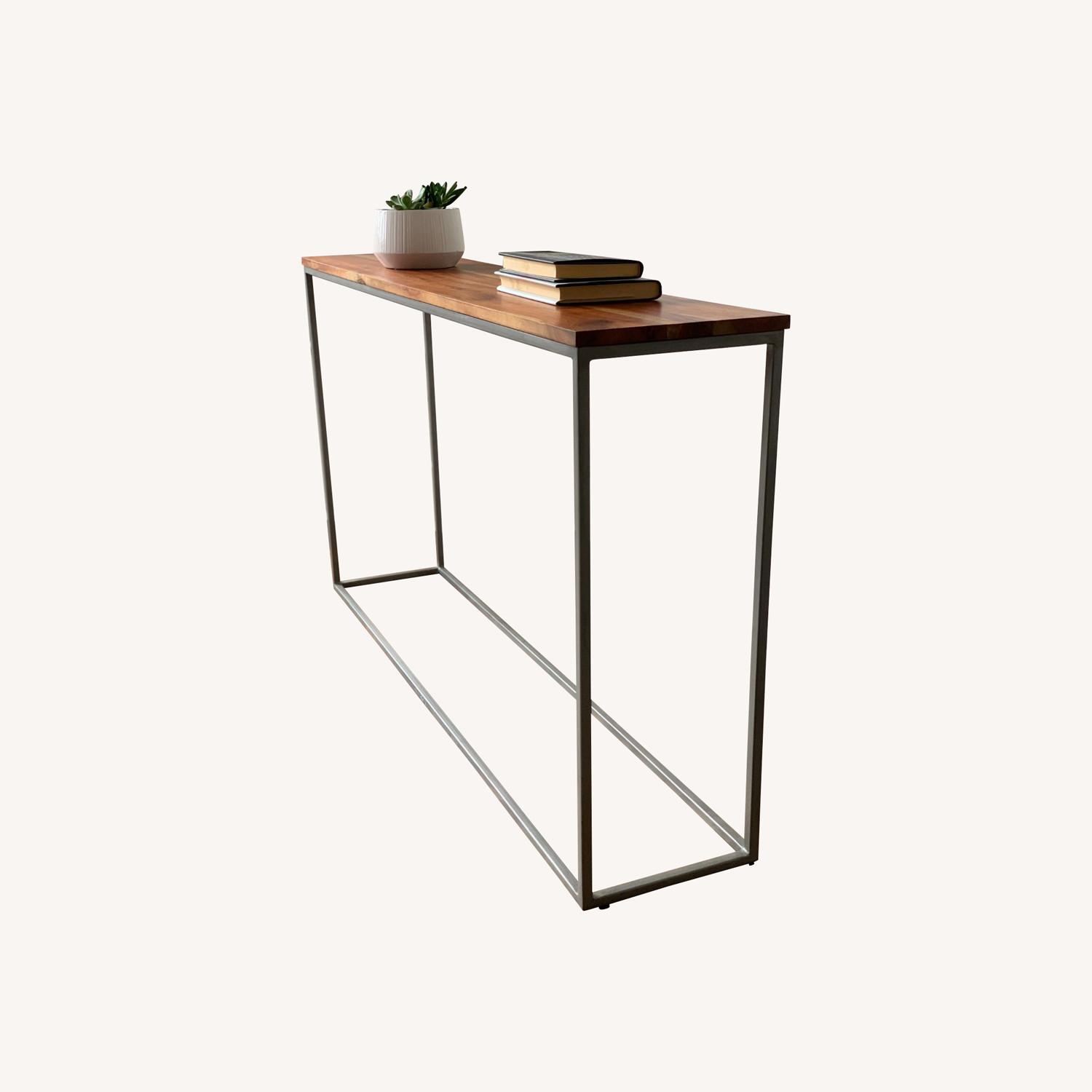 CB2 Vintage Modern Console Table - AptDeco