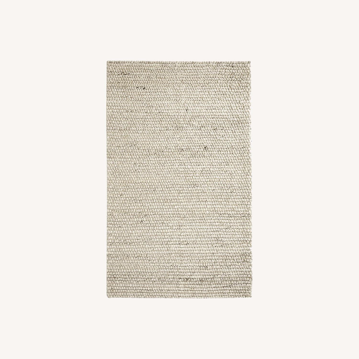 Pottery Barn Zane Handwoven Textured Rug - AptDeco