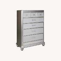 Coralayne silver 5 drawer chest store
