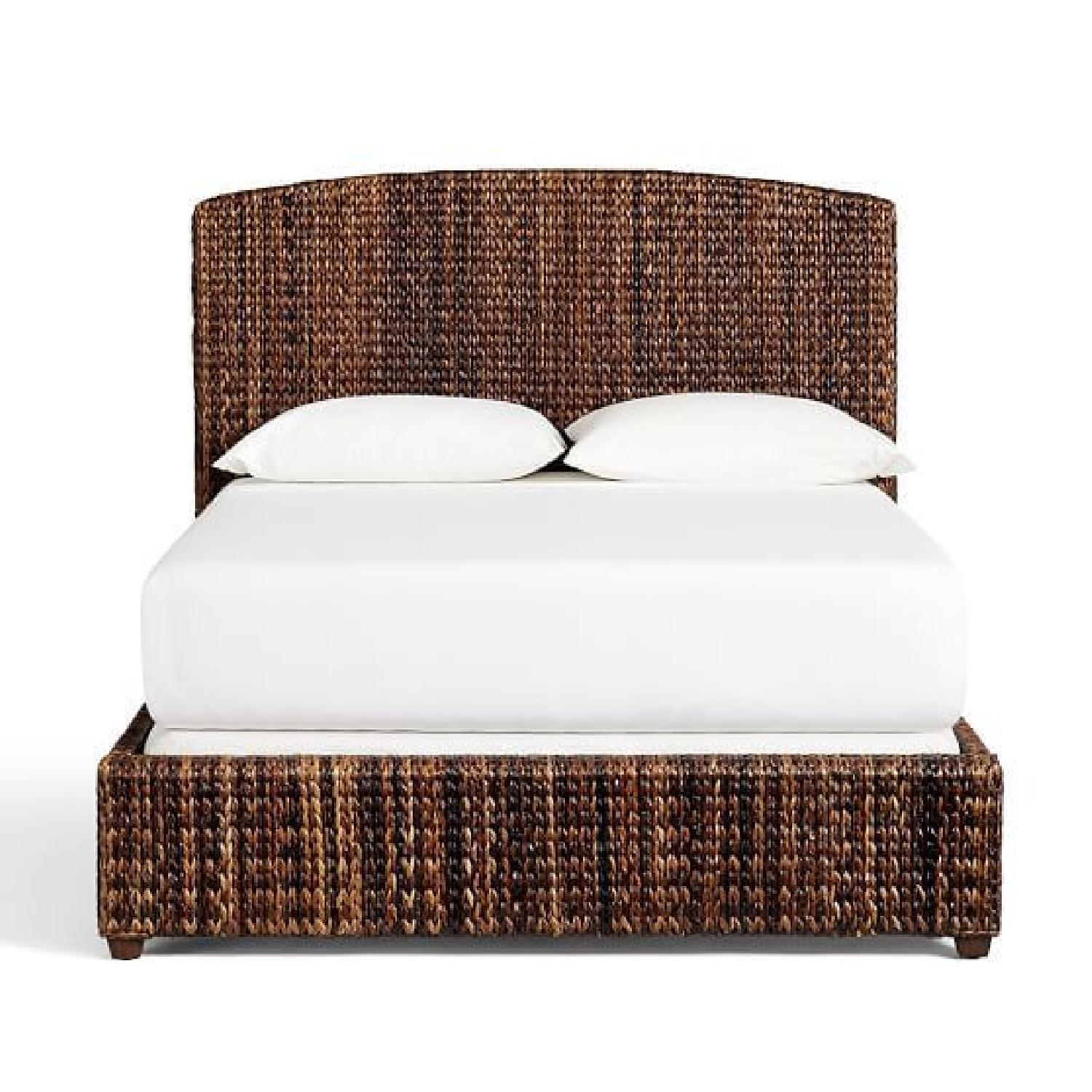 Pottery barn seagrass bed store