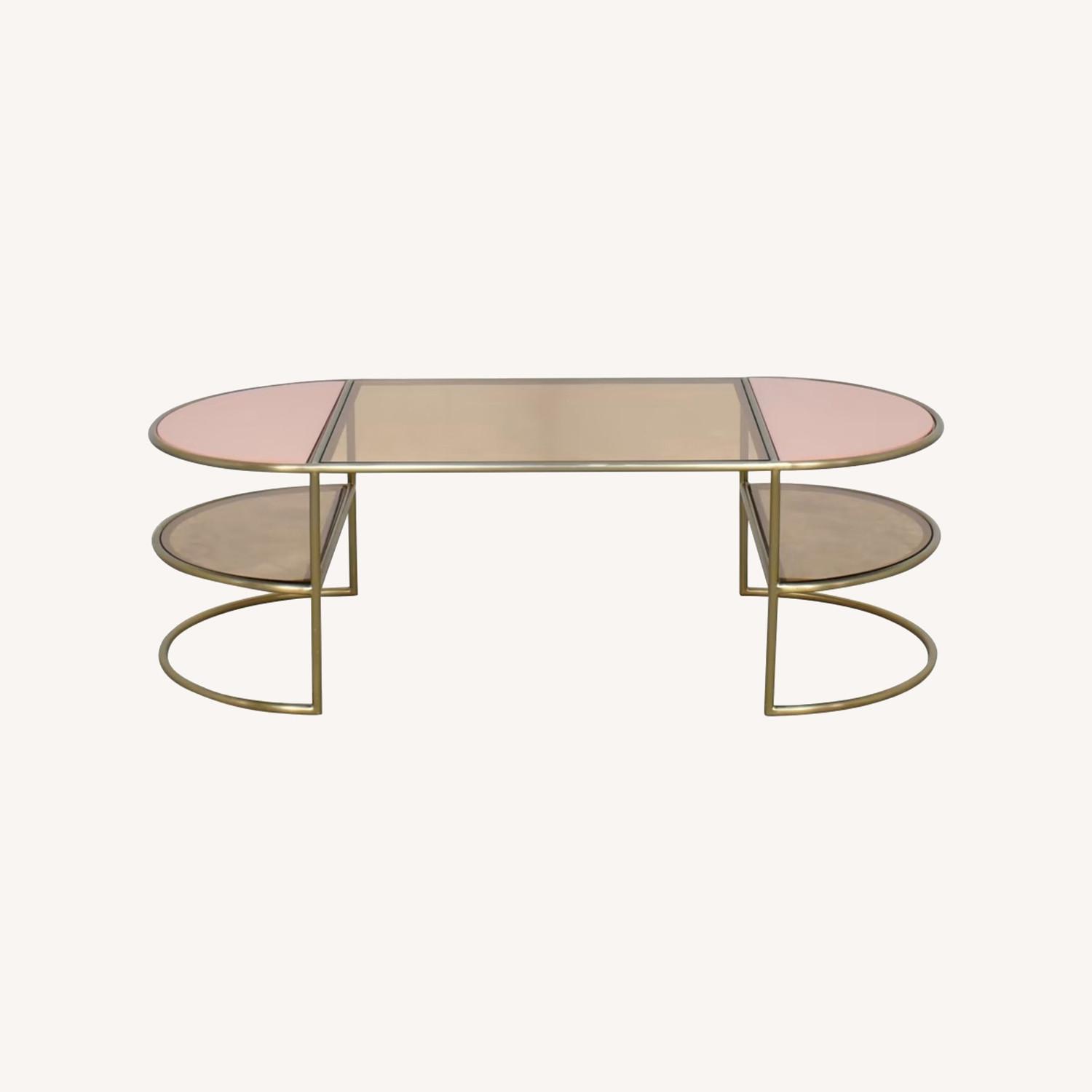 Anthropologie Tracey Boyd Tinted Coffee Table - AptDeco
