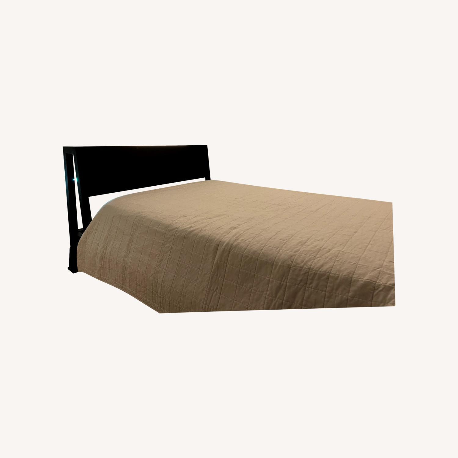 CB2 Alpine Gunmetal Full Bed - AptDeco