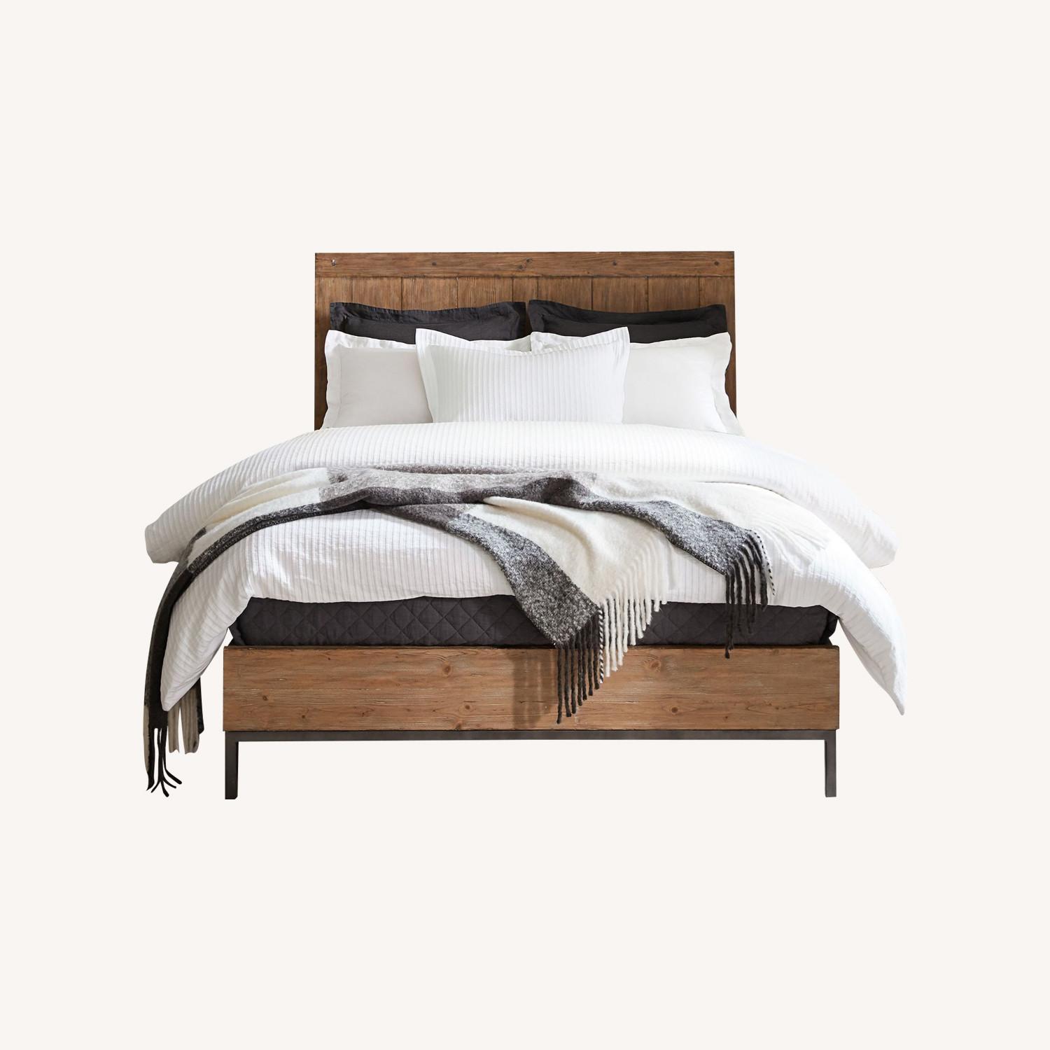 Pottery Barn Malcolm Platform Bed AptDeco