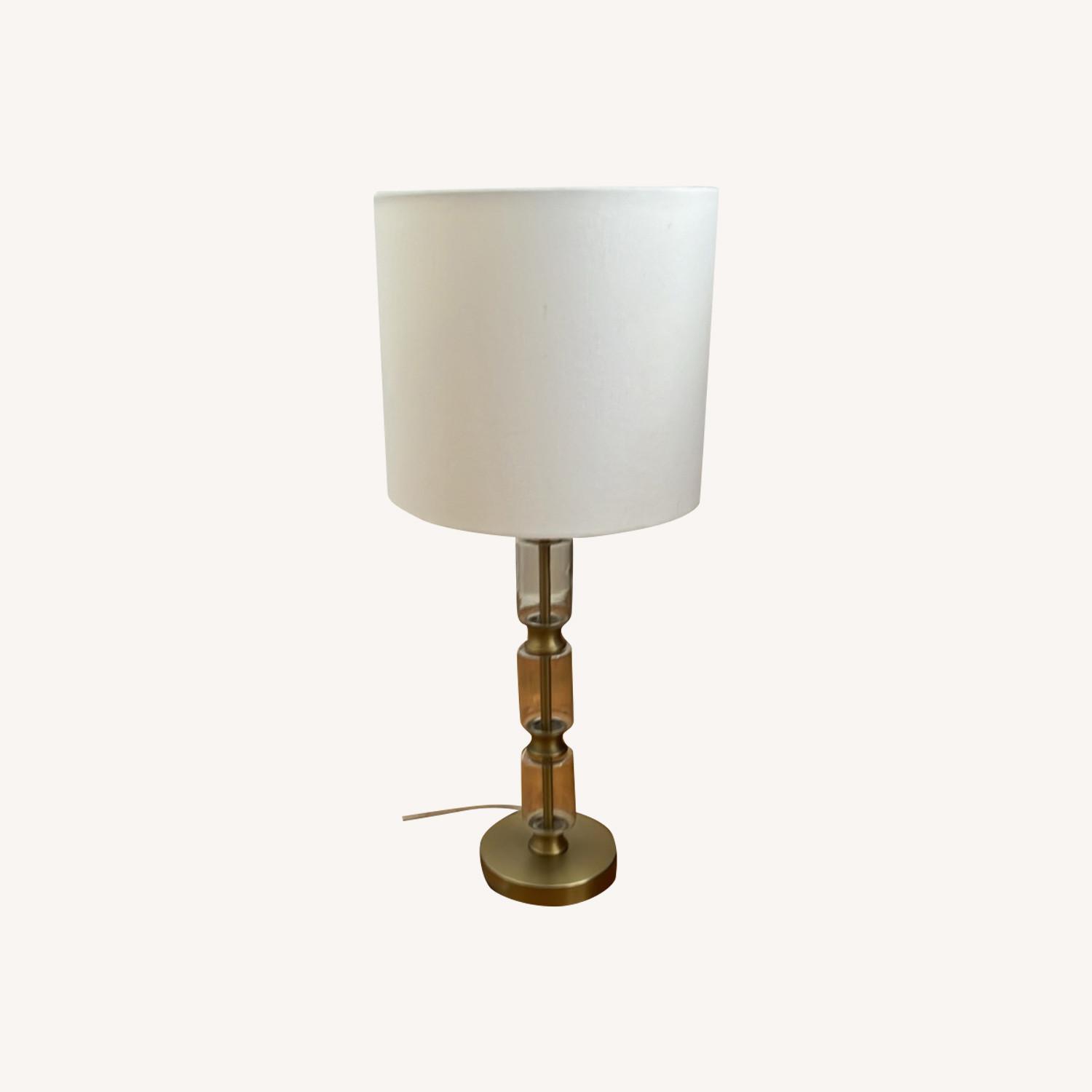 Gold Accent Table Lamp - AptDeco