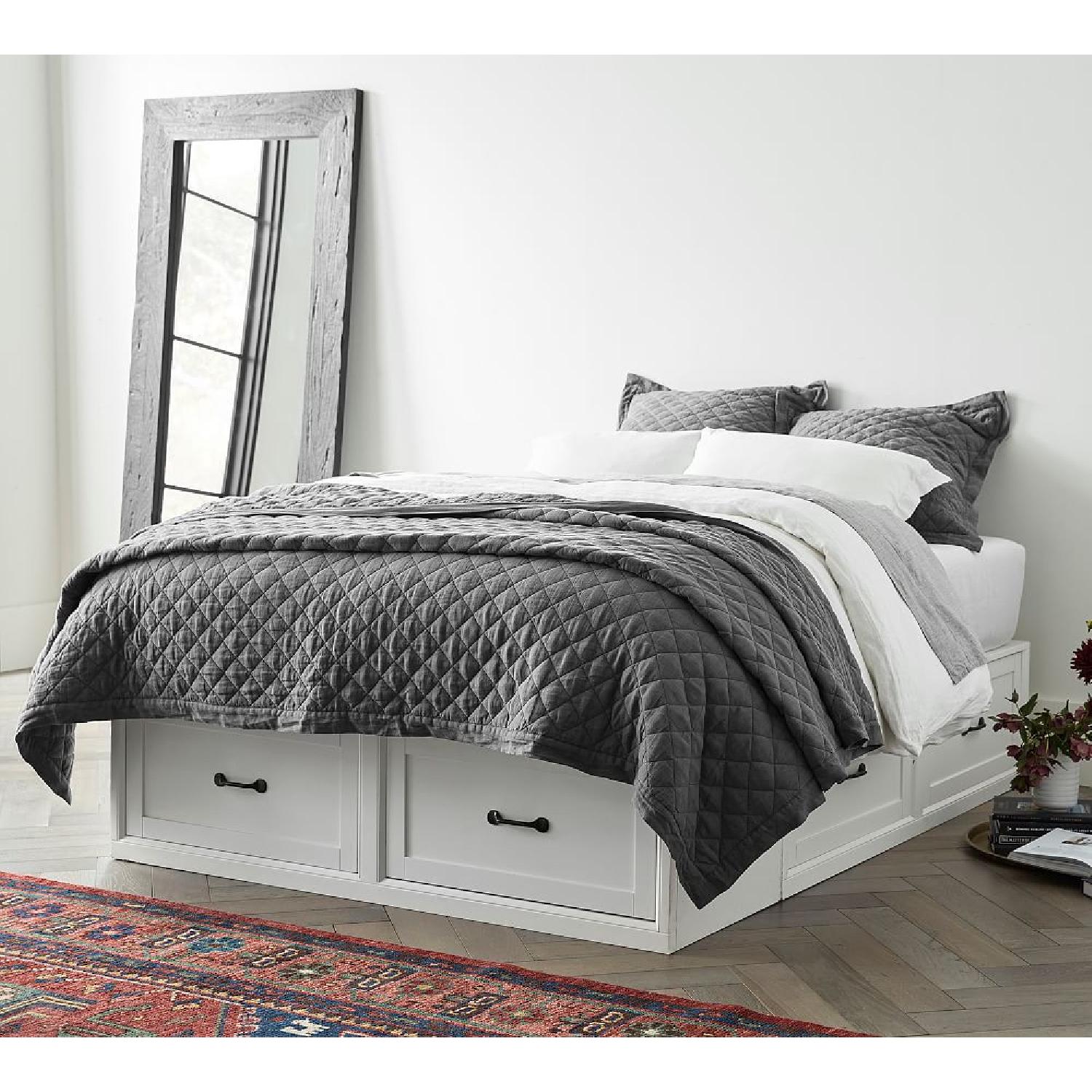 Pottery barn stratton storage bed store