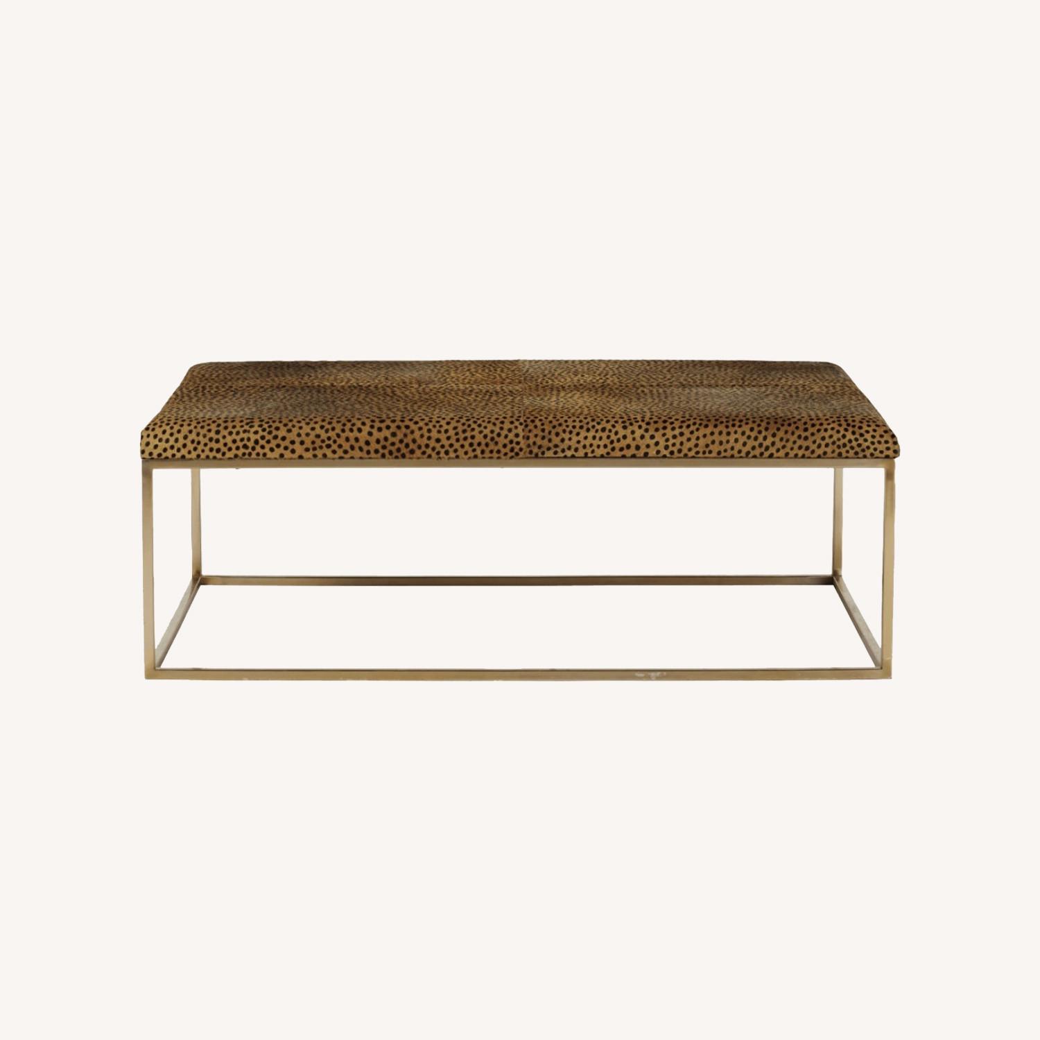 OKA Leopard Coffee Table - AptDeco