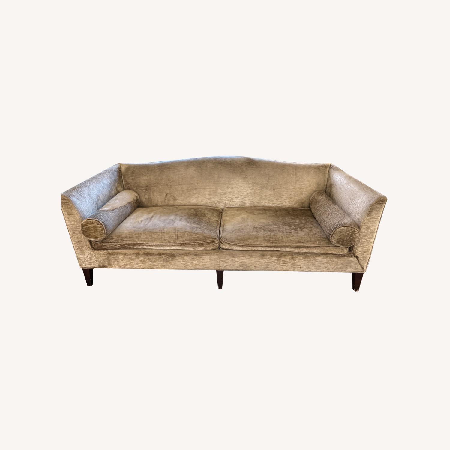 Baker Camelback Sofa - Bronze - AptDeco