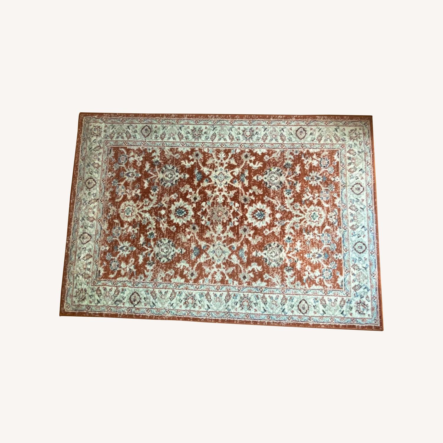 Rust Colored Rug - AptDeco