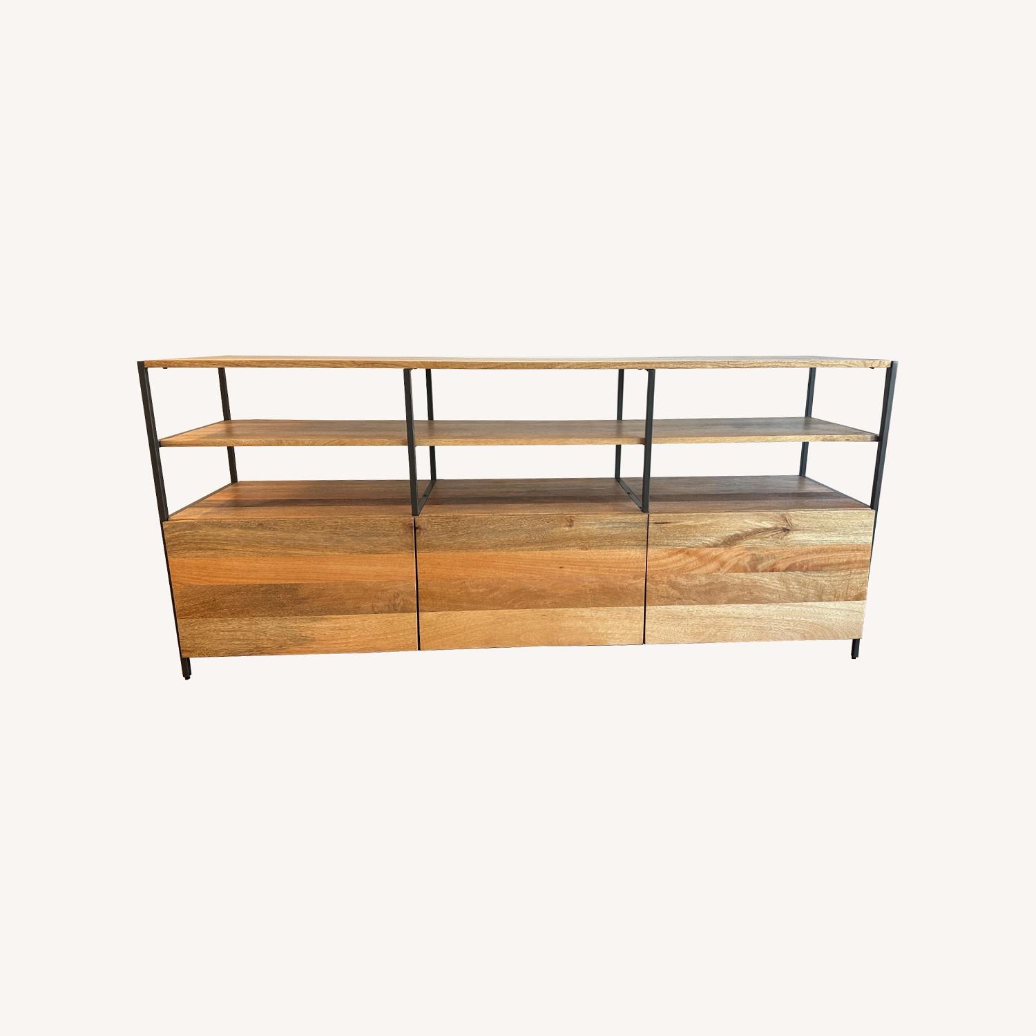 West Elm Industrial Modular Media Console 67" - AptDeco