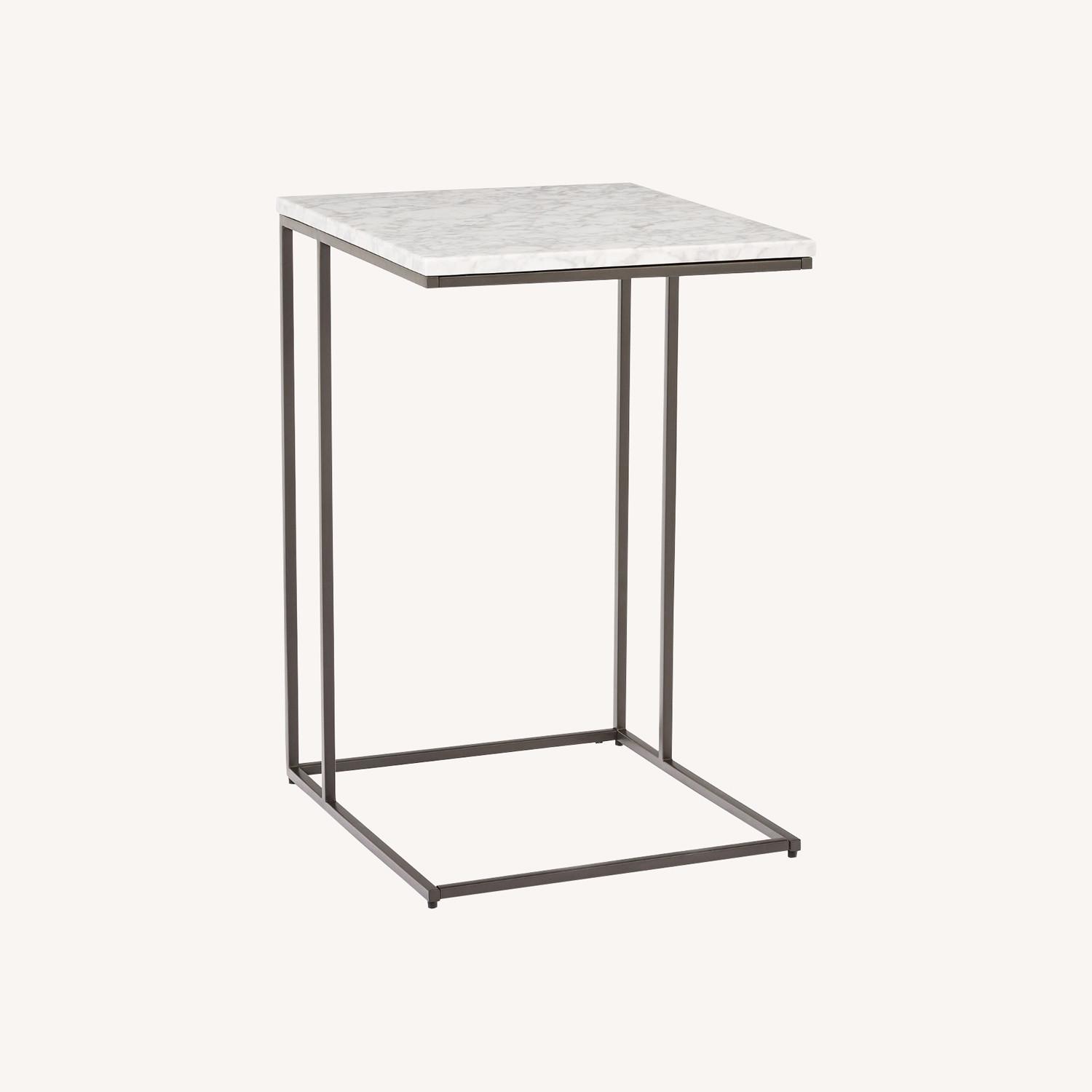 West Elm Streamline C-Side Table (16") - AptDeco