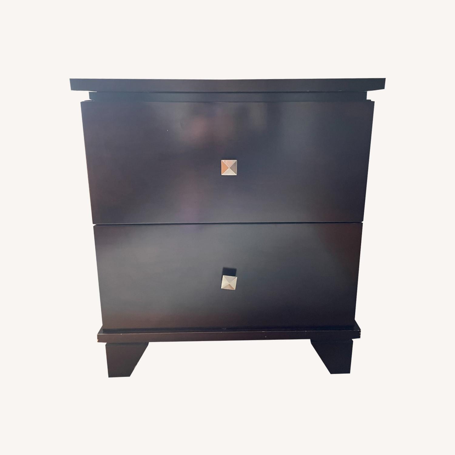 Ligna Furniture Hardwood Nightstands (2) - AptDeco