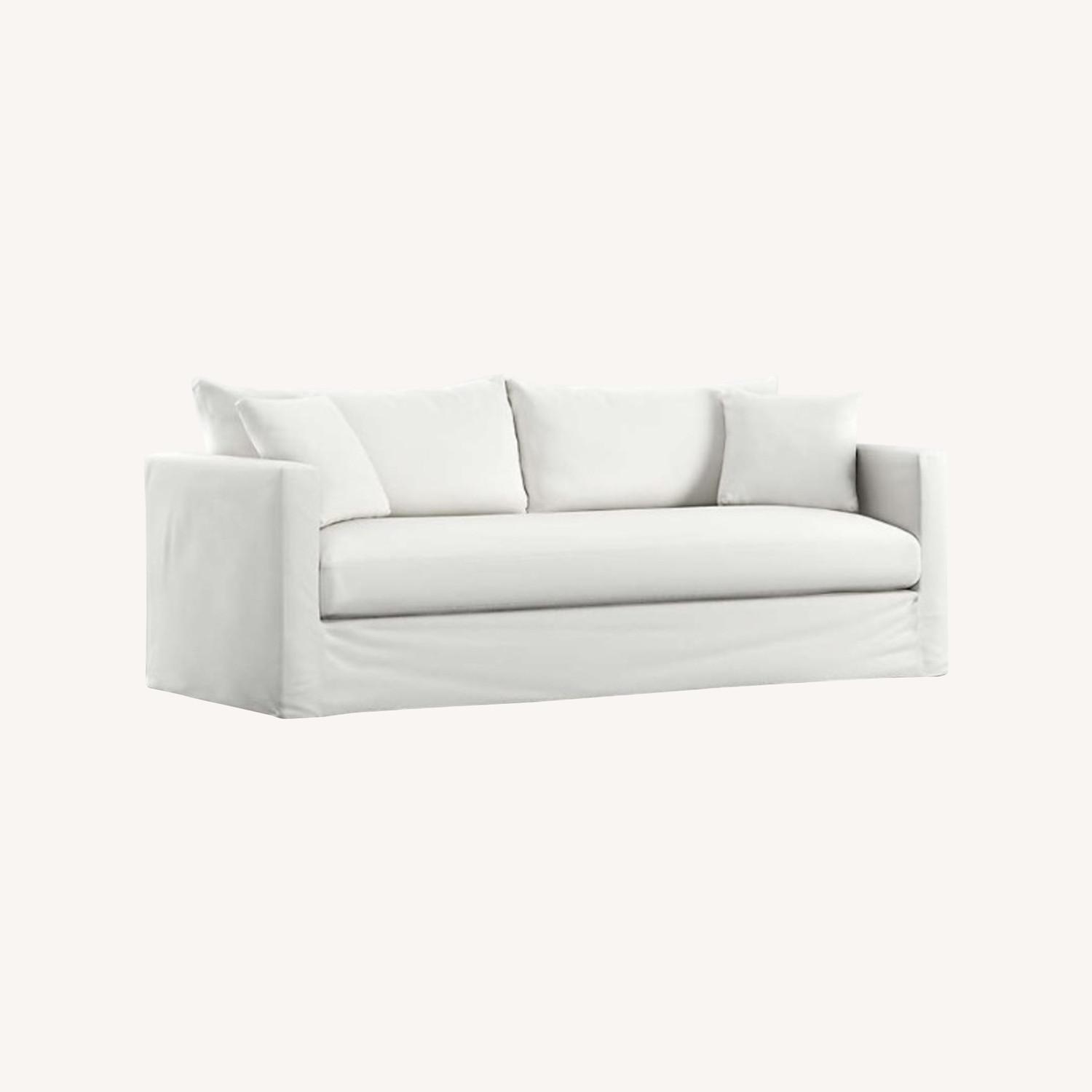 Crate & Barrel 84 Willow II Bench Sofa - AptDeco
