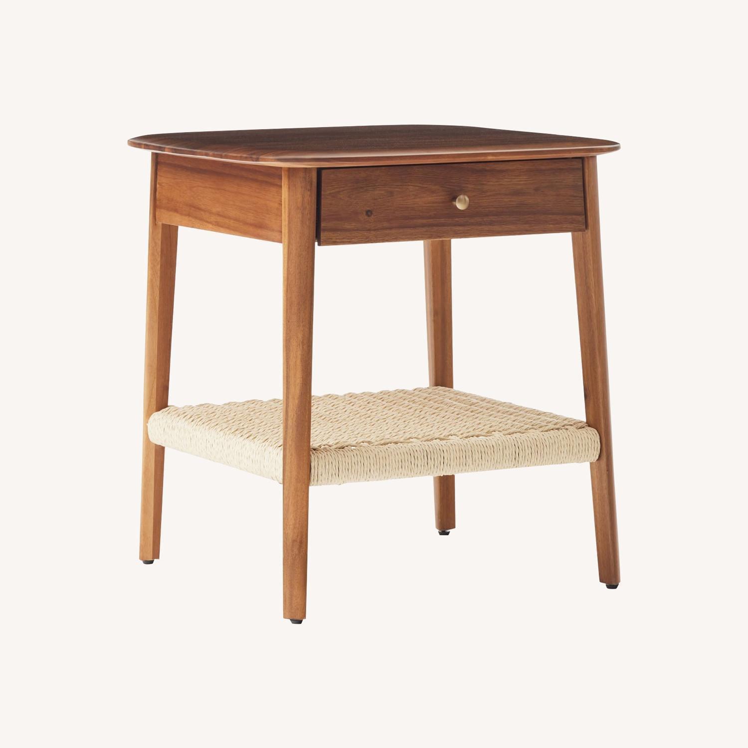 West Elm Chadwick Mid-Century Nightstand (22.5") - AptDeco