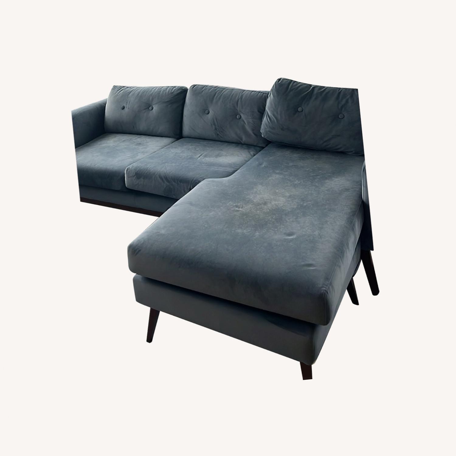 All Modern Etta Reversible Sectional - AptDeco
