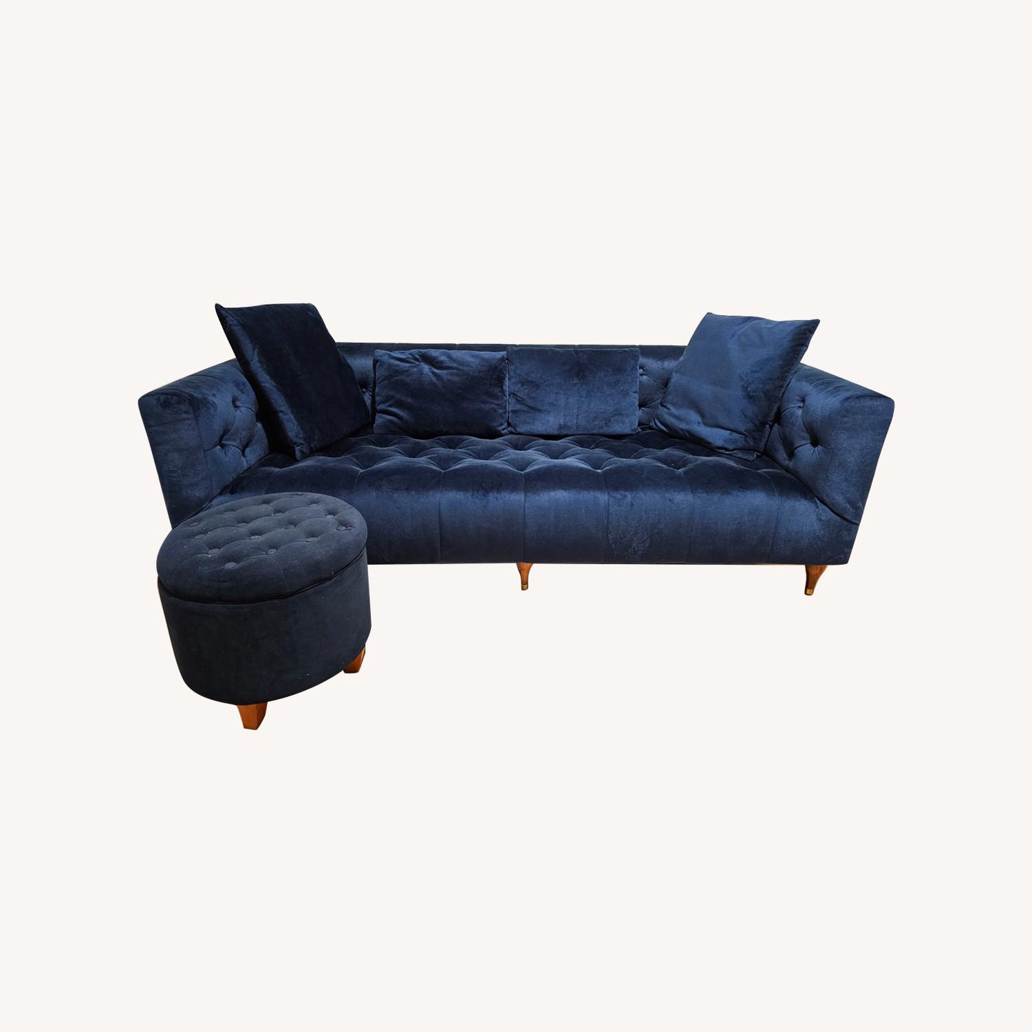 Interior Define Mrs. Chesterfield 2 Pc Sectional - AptDeco