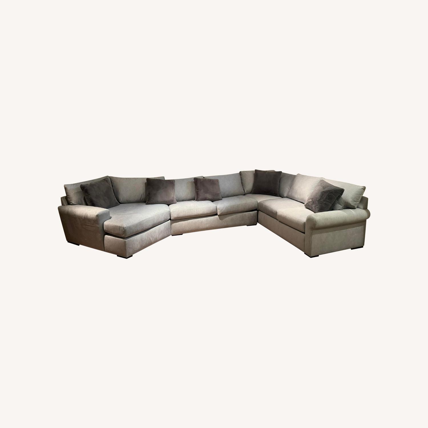 Jonathan Louis Jennifer Sectional with Chair and Ottoman - AptDeco