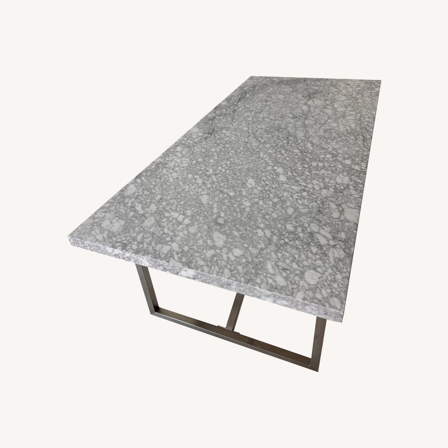 Restoration Hardware Torano Marble Dining Table - AptDeco