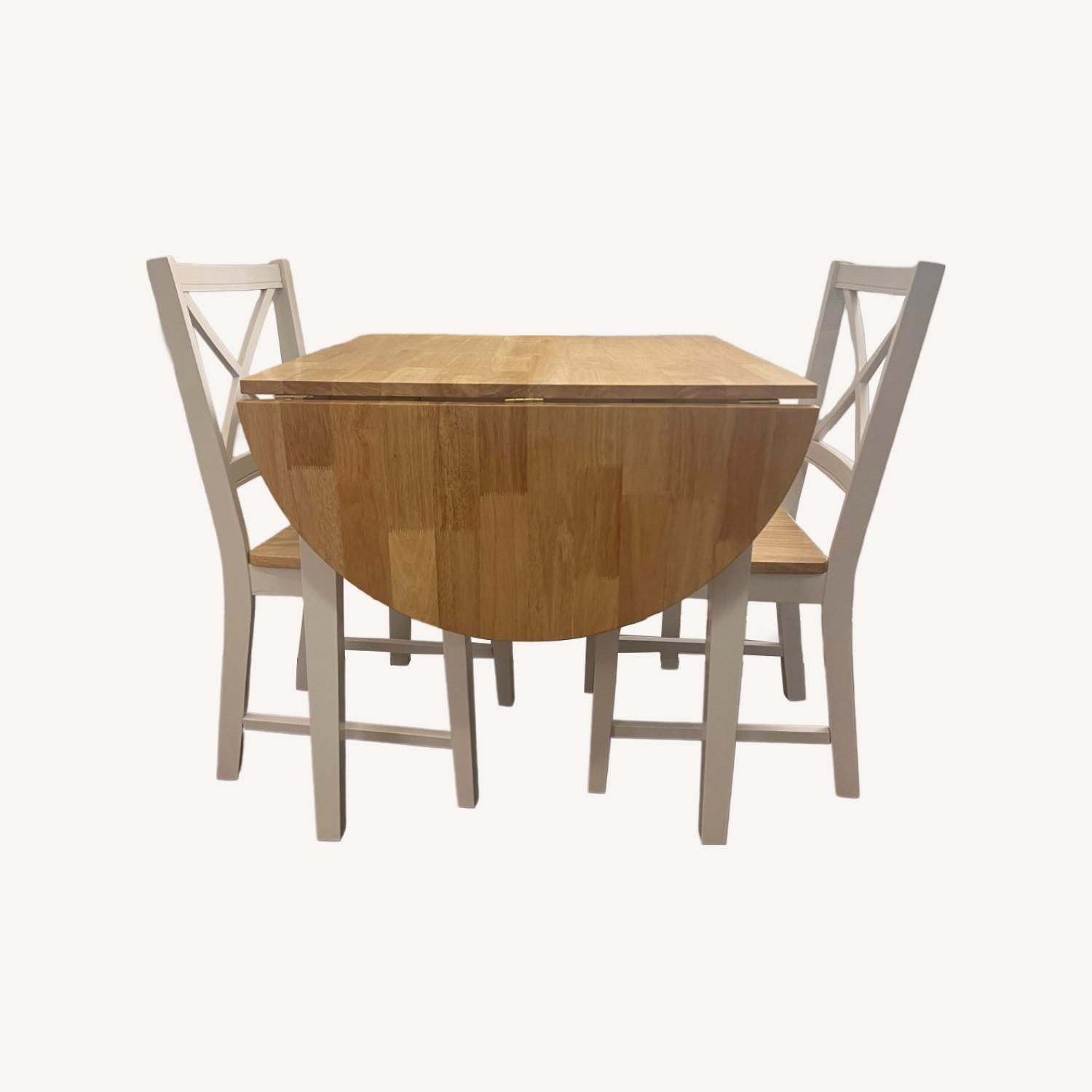 Target Natural Wood Dining Set - AptDeco