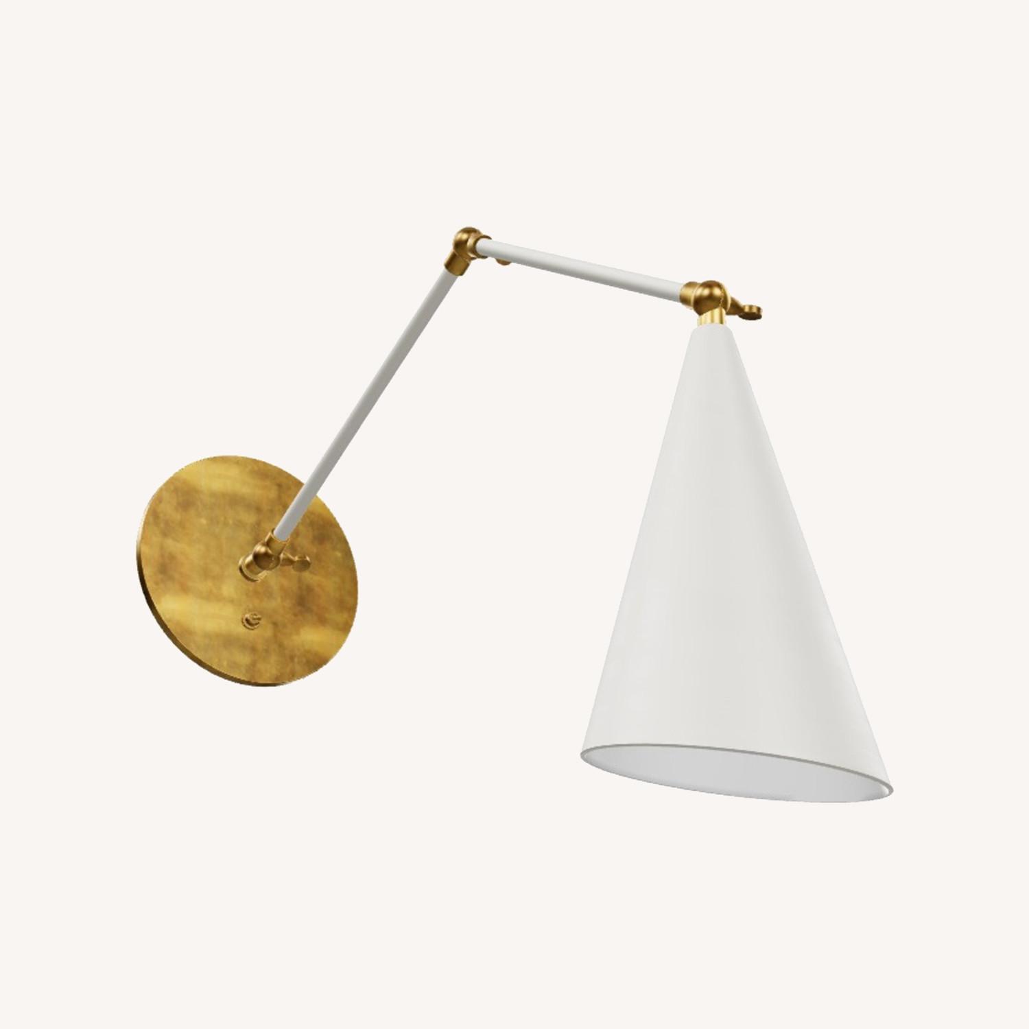 Clemente Double Arm Library Sconce - AptDeco
