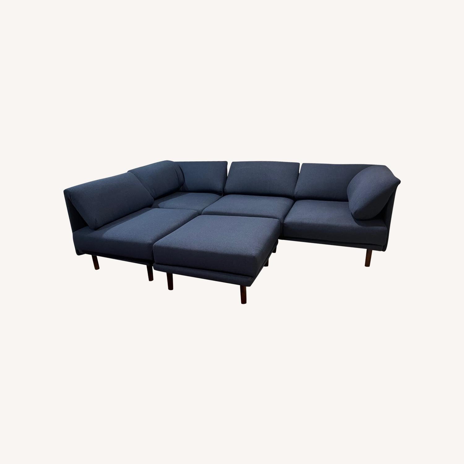 Five-piece Burrow Range Sofa - AptDeco