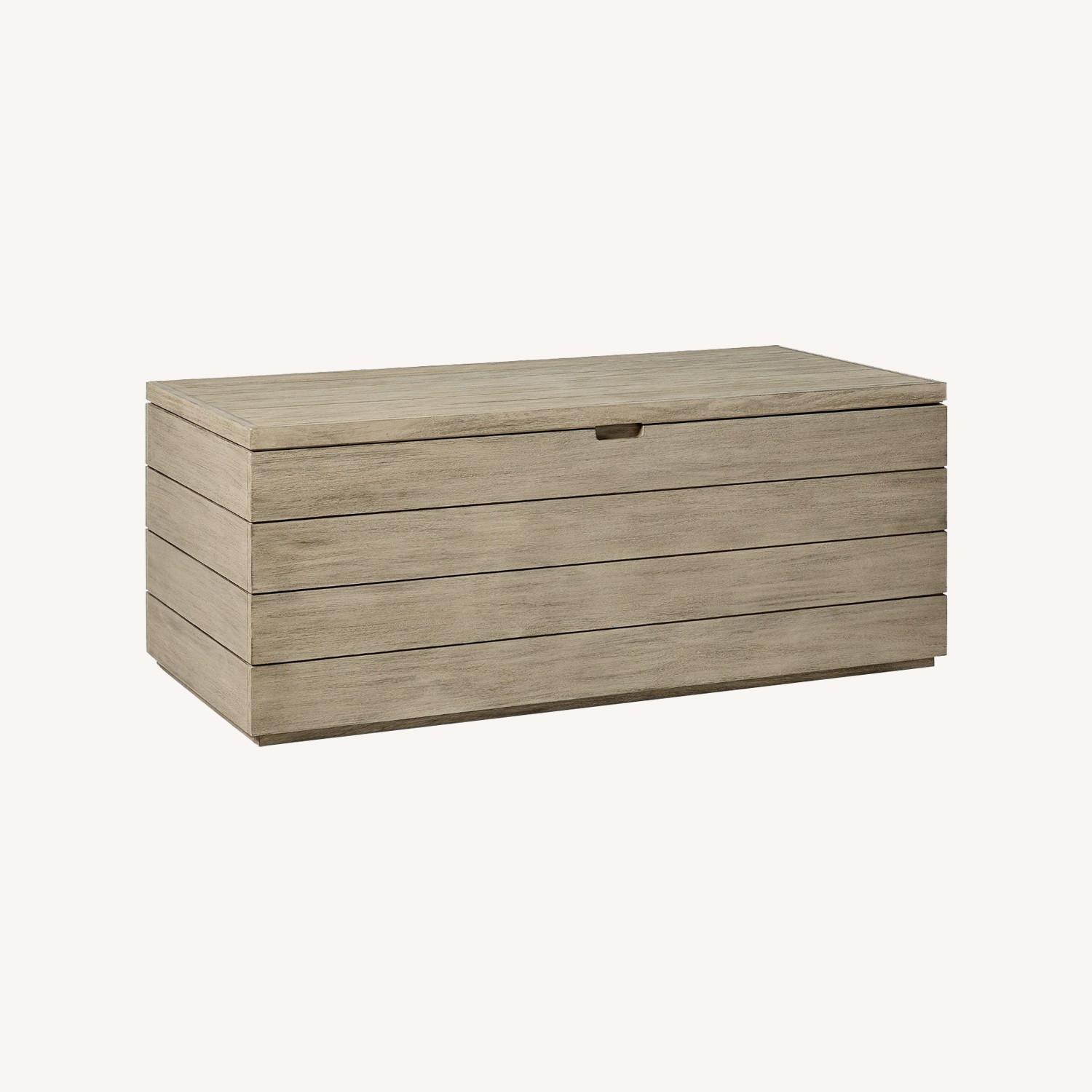 West Elm Portside Outdoor Storage Trunk - AptDeco