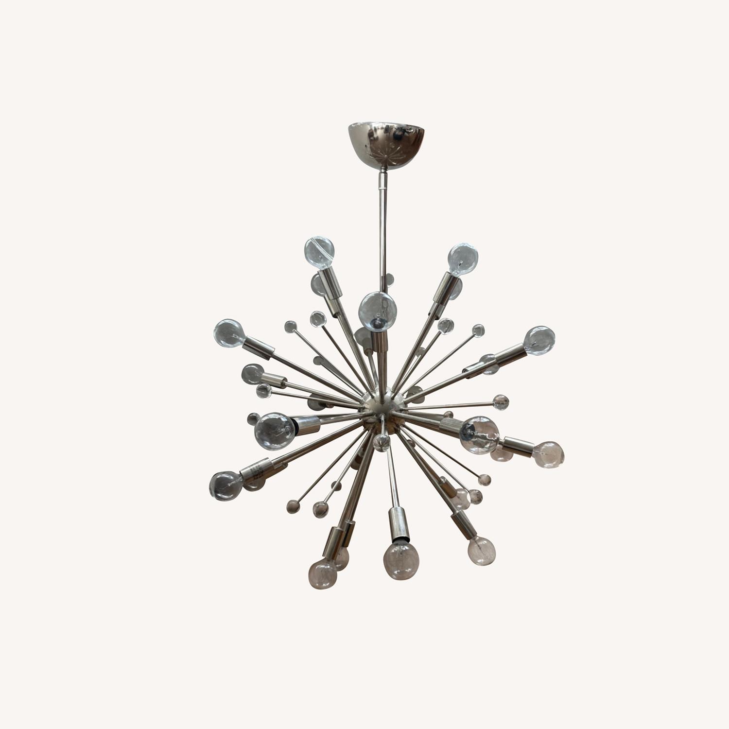 Chrome Sputnik Lighting Fixture - AptDeco
