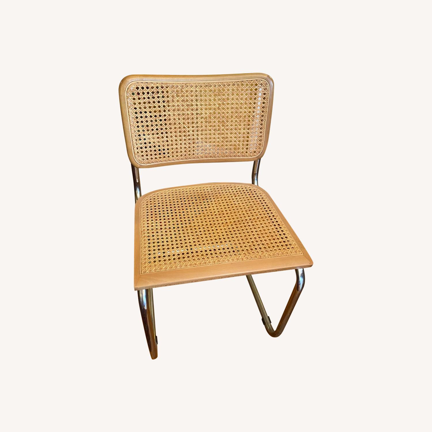 Vintage Breuer Cesca Cain Seat Dining Chair - AptDeco