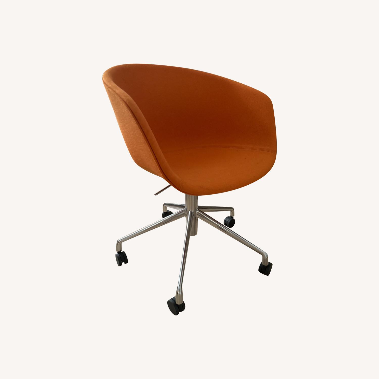 HAY Orange Office Chair - AptDeco