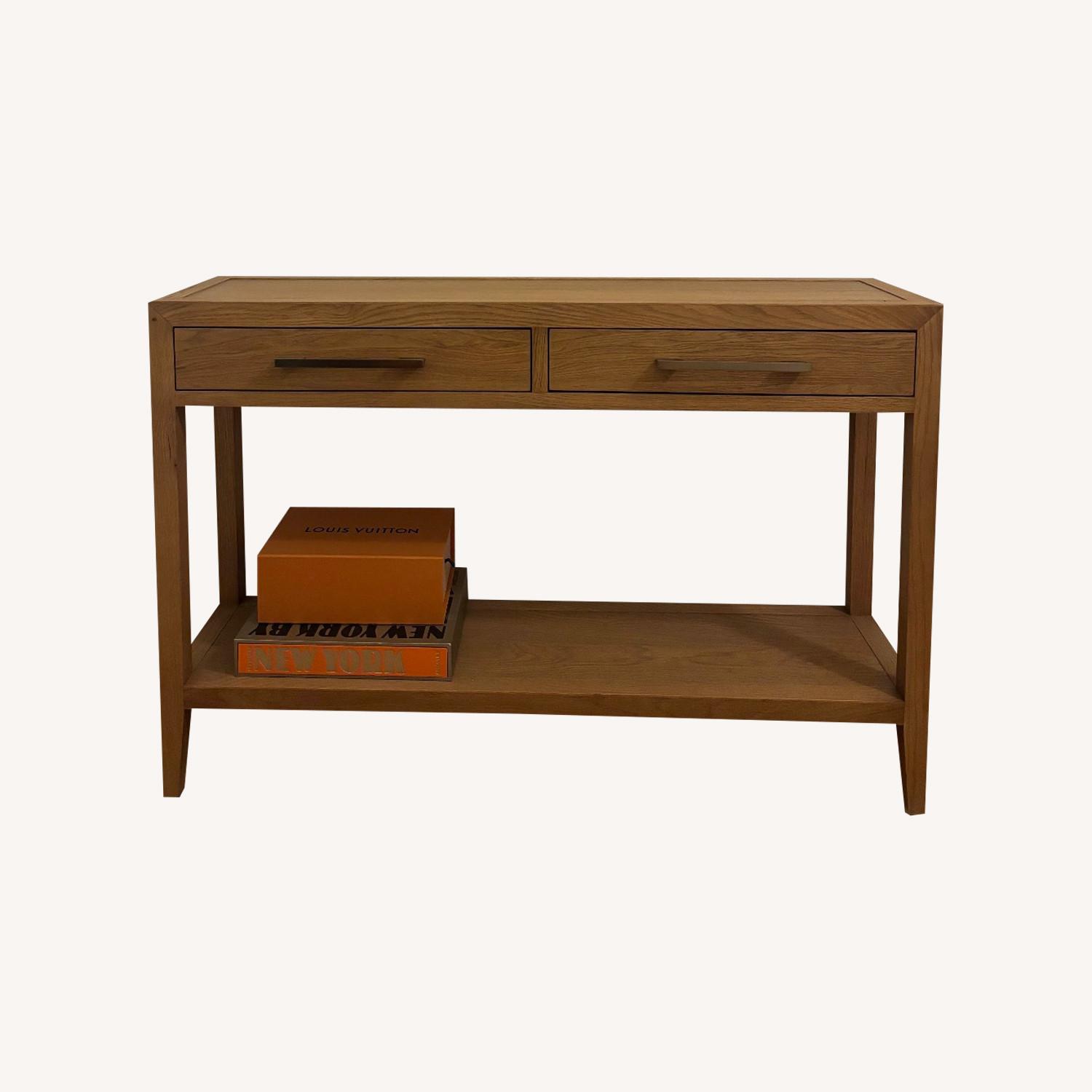 Restoration Hardware 2-Drawer Console Table - AptDeco