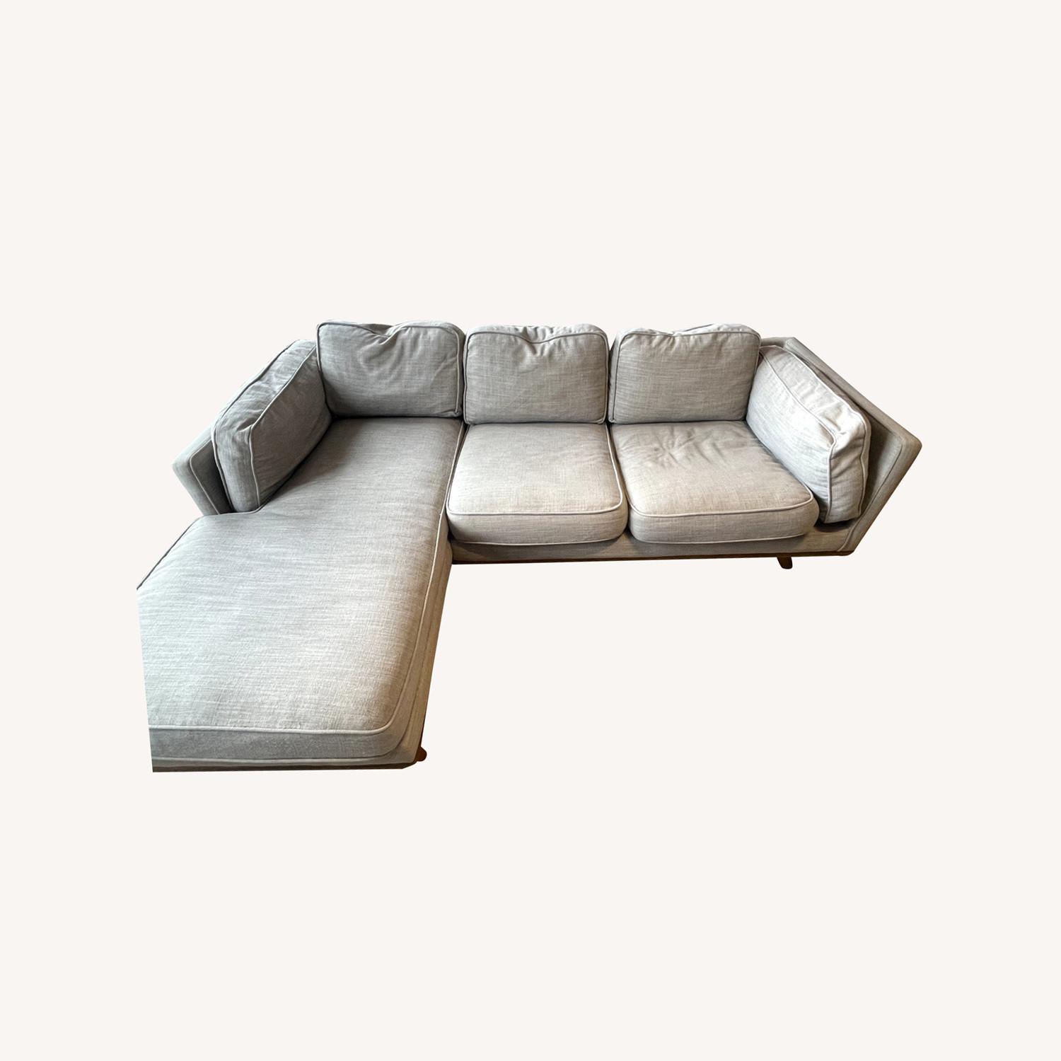 Article Timber Gray Left Sectional - AptDeco