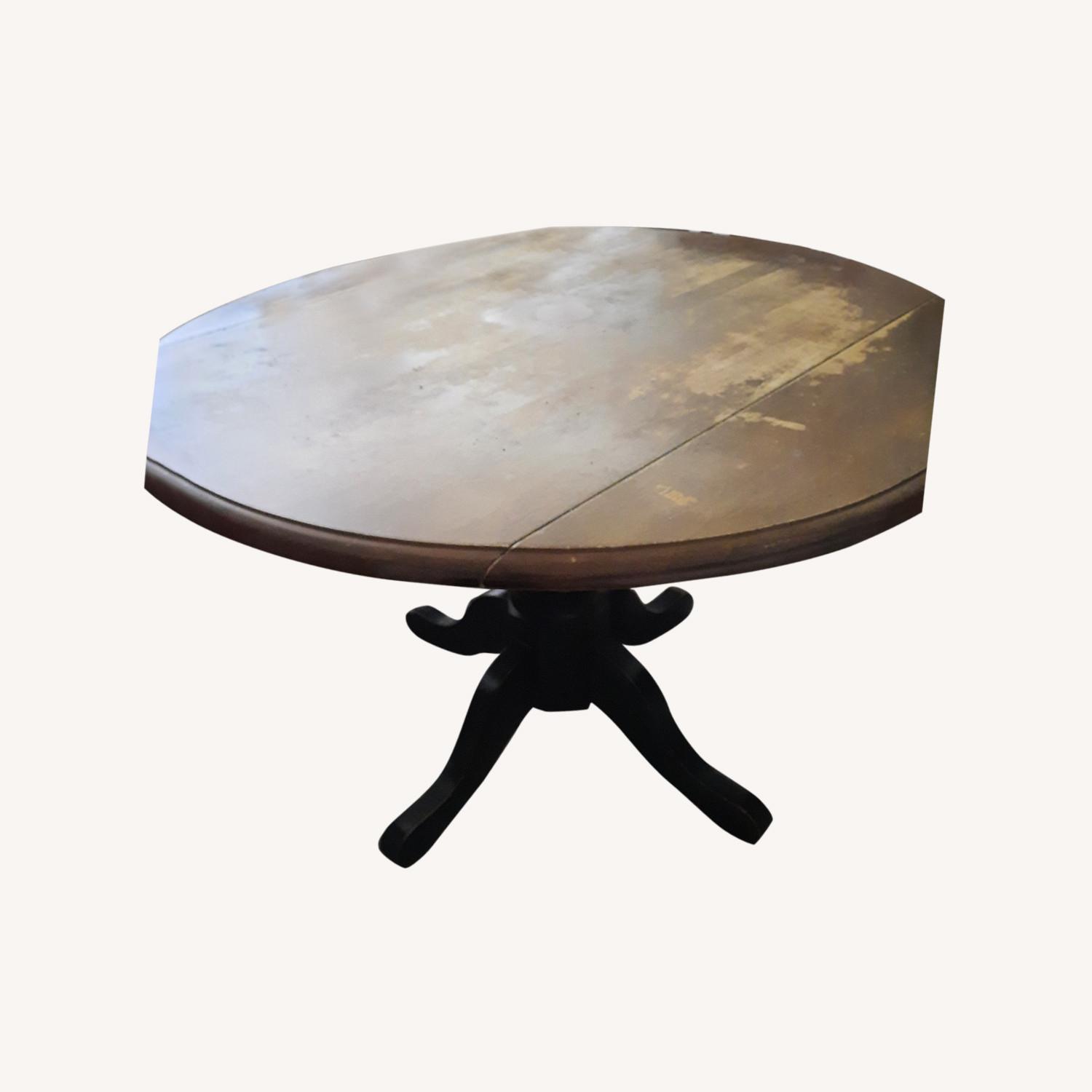 Dark Brown Table - AptDeco